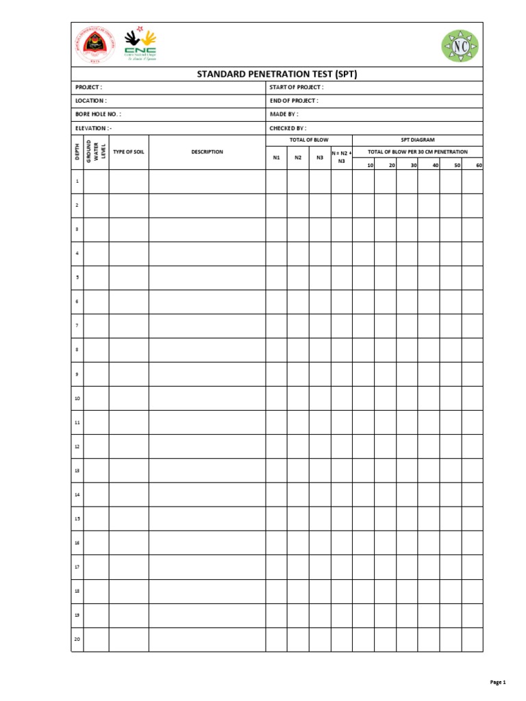 SPT Survey Form | PDF