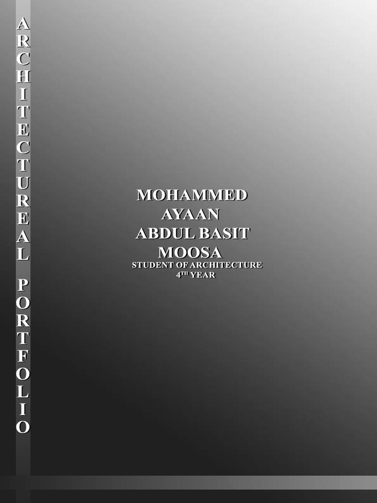 MOHAMMED AYAAN MOOSA PORTFOLIO | PDF