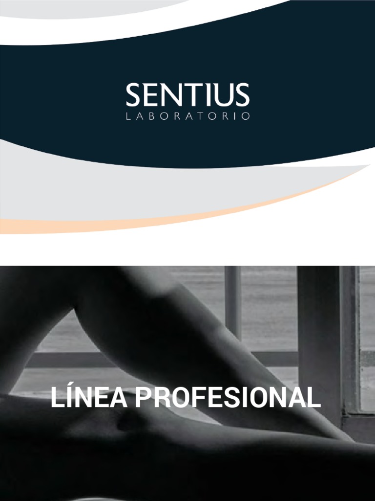 Sentius Catalogo Profesional | PDF | Agua | Piel