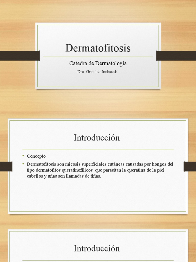 Tratamiento de Dermatofitosis y Tiñas | PDF