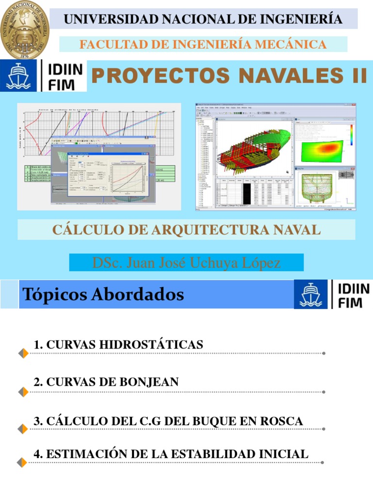 04 CÁLCULO DE ARQUITECTURA NAVAL | PDF | Buques | Embarcación