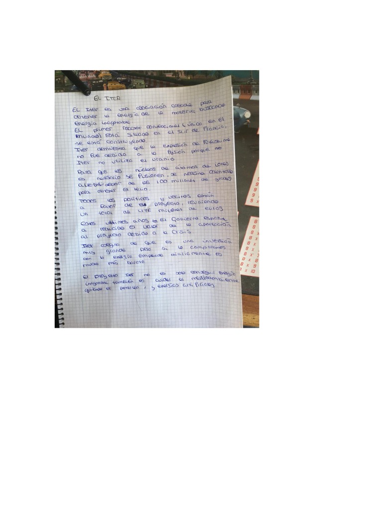 Intermedio. El ITER | PDF