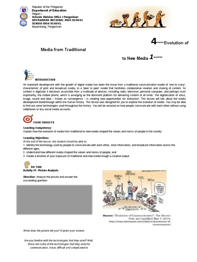 MIL-Lesson-4-SY-22-23 2 | PDF | Mass Media | Media (Communication)