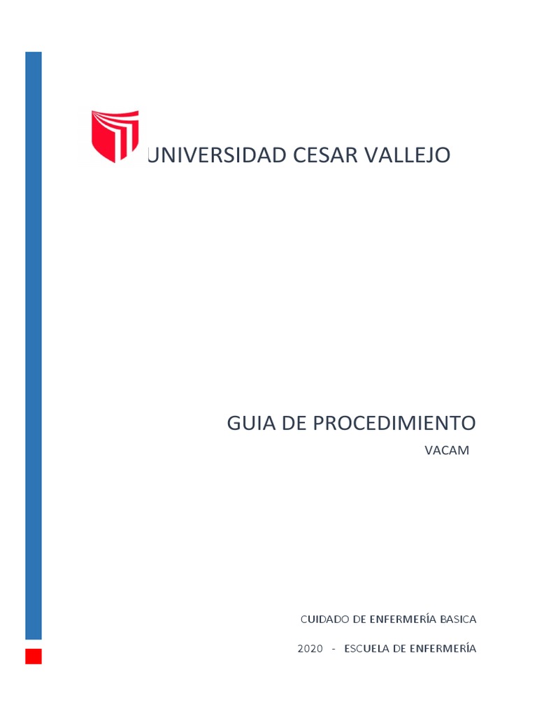 Guía de Procedimiento - Vacam | PDF | Vejez | Adultos