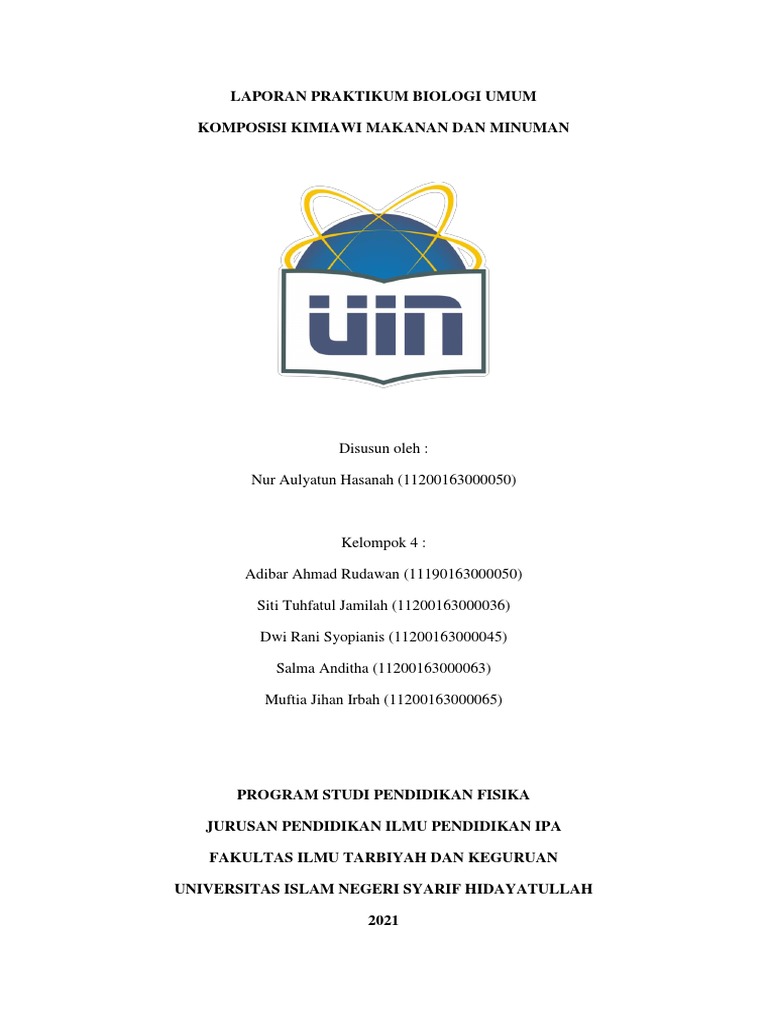 2B - 59 - Nur Aulyatun Hasanah - Laporan Praktikum Biologi Umum ...