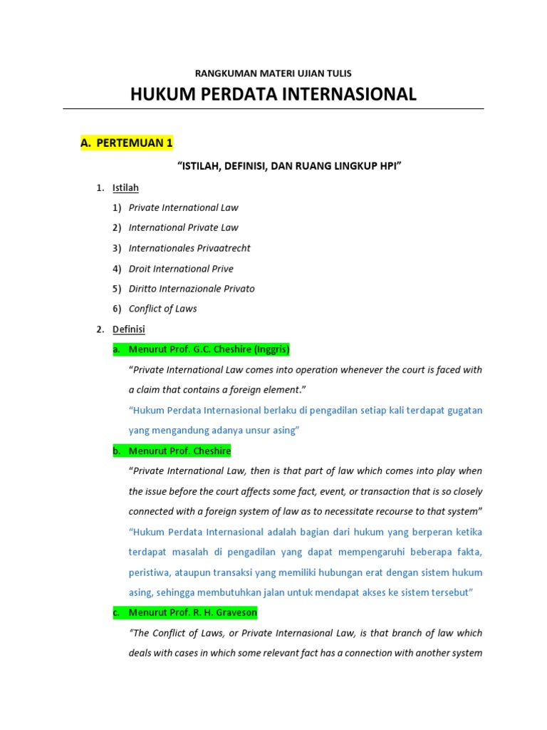 Uts Hpi | PDF | Hukum