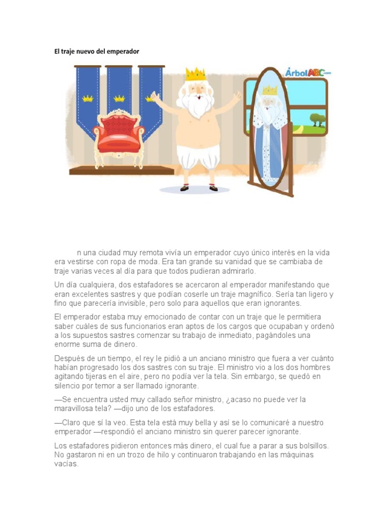 El Traje Nuevo Del Emperador | PDF