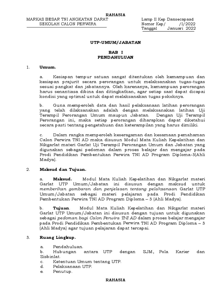 Hanjar Utpu & Utpj | PDF