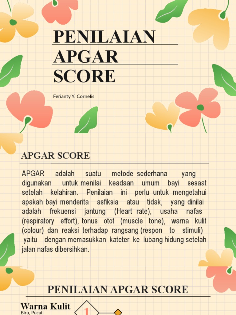 Apgar Score | PDF