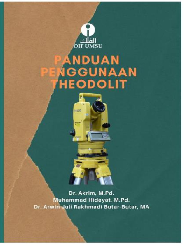 Panduan-THEODOLIT Cover | PDF