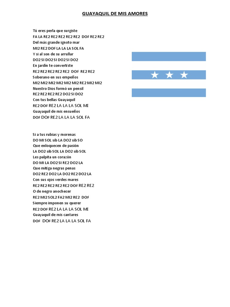 Guayaquil de Mis Amores | PDF