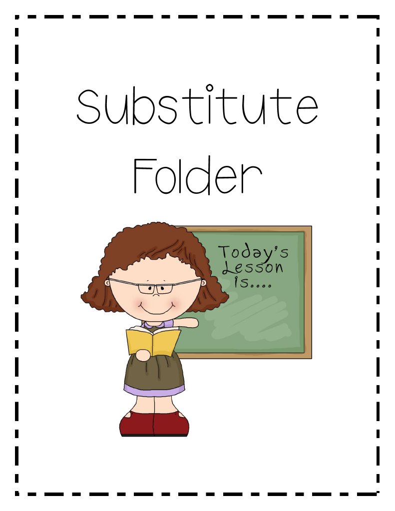 Substitute Folder Example | PDF