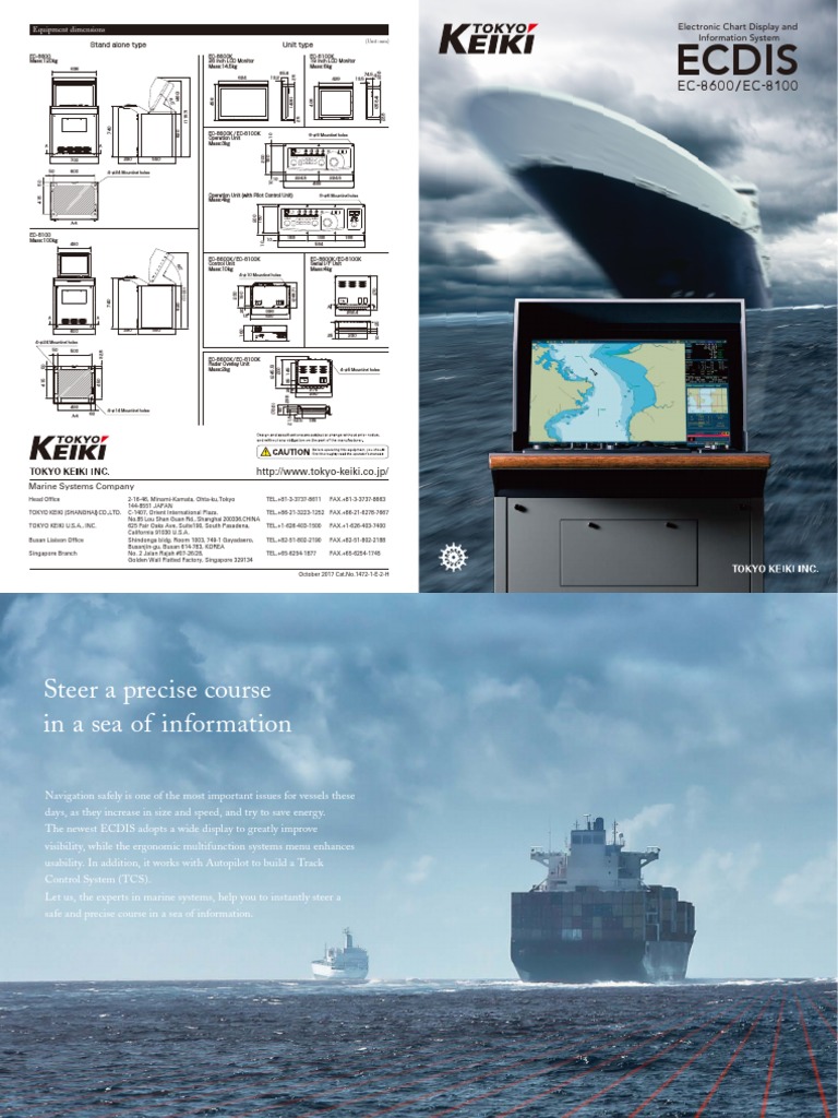 Ecdis: EC-8600/EC-8100 | PDF