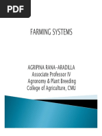 Lecture 1 Farming System Scope Importance and Concept | PDF | Farms ...