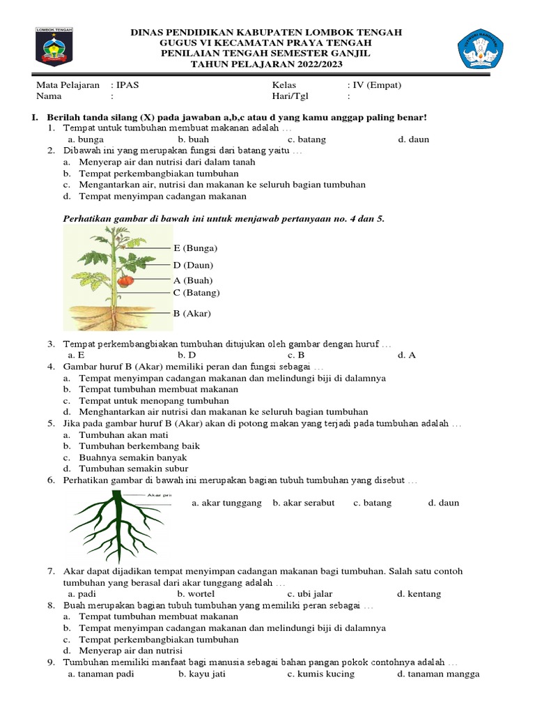 Soal IPAS Kelas IV | PDF