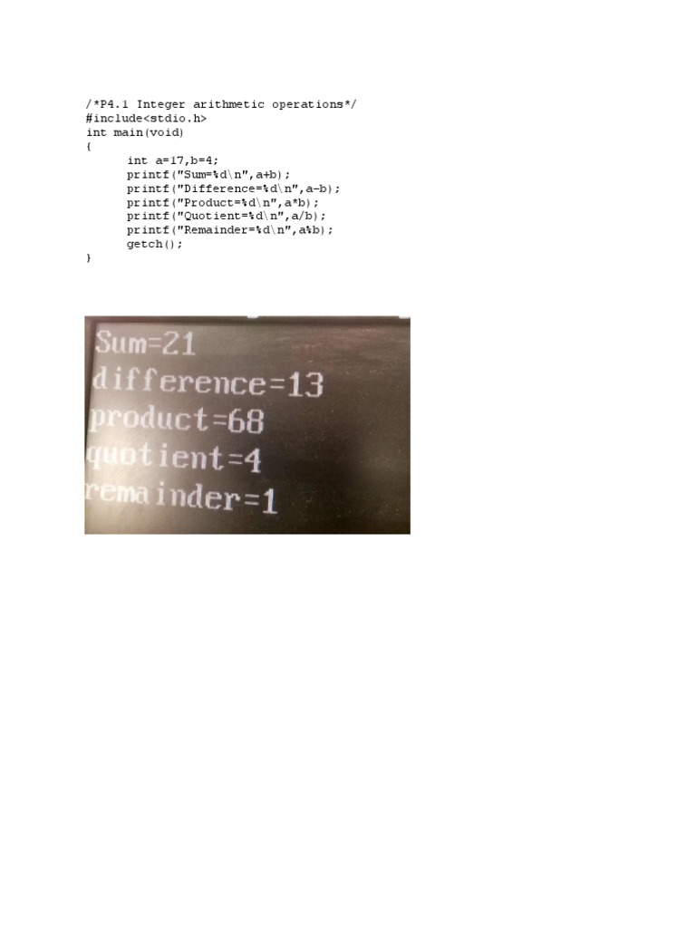 C Language Pratical 1 | PDF | Teaching Methods & Materials | Computers