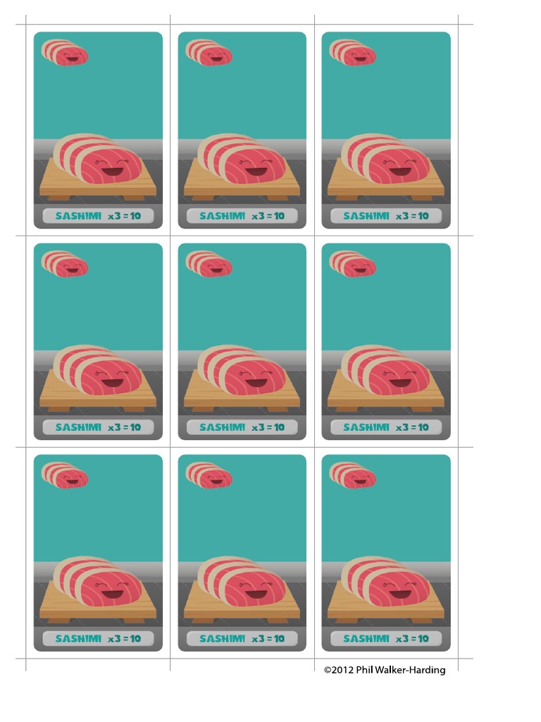 Sushi Go Cards | PDF