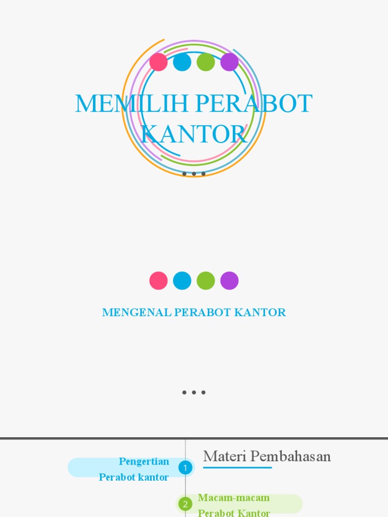 Panduan Memilih Perabot Kantor | PDF