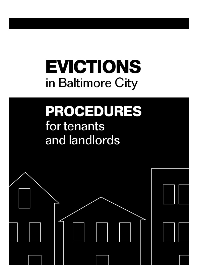 Update Eviction Procedures For Baltimore City and Eviction Letter | PDF ...