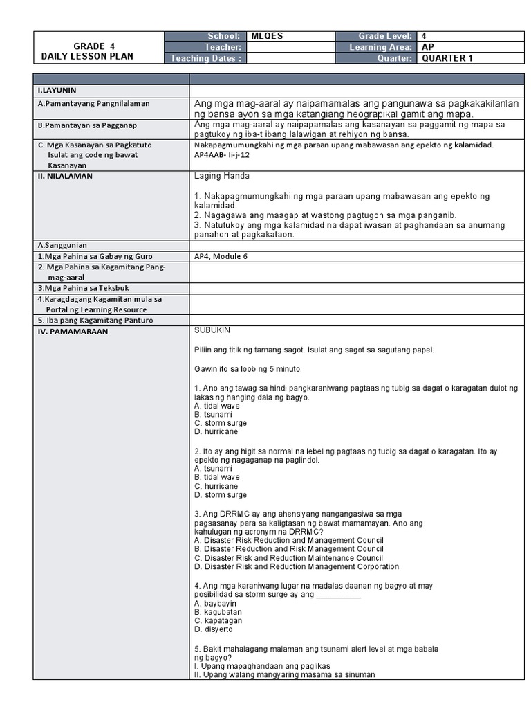 AP 4 DLP WEEk 6 | PDF