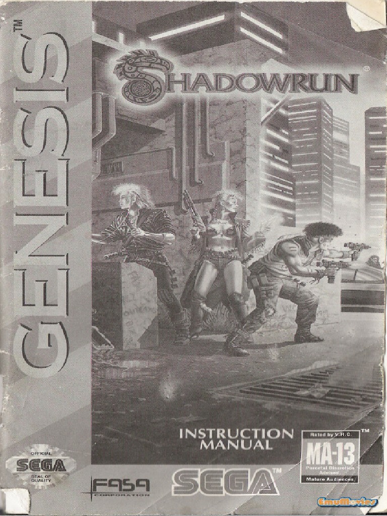 Shadowrun - 1994 - Sega | PDF