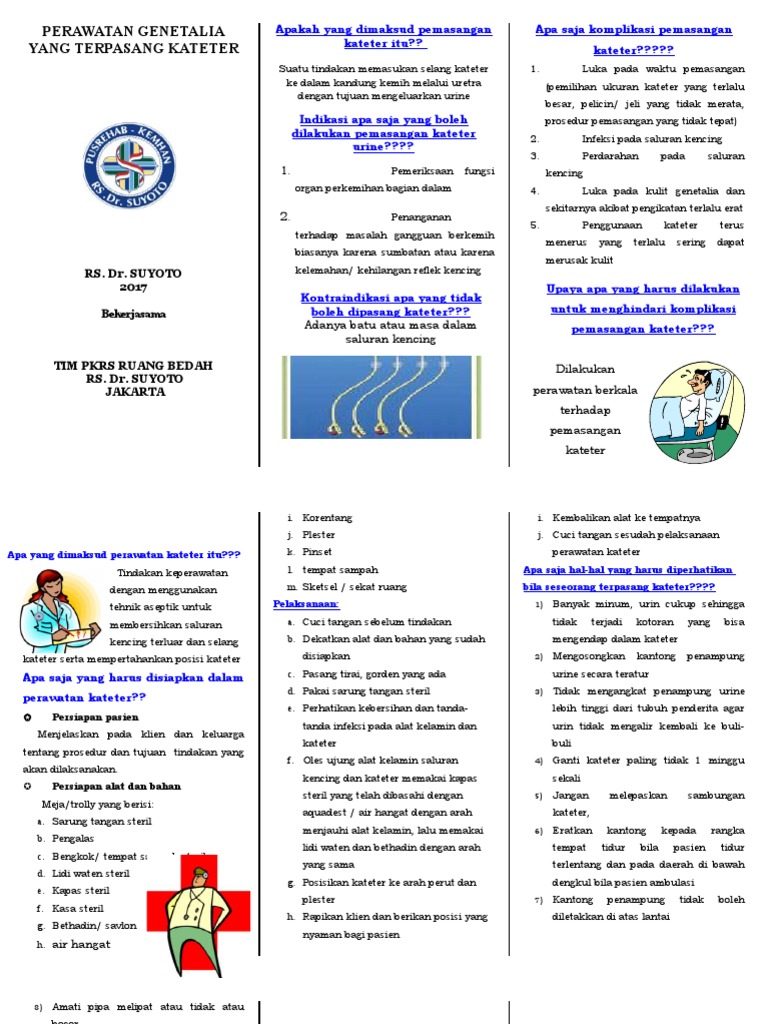 Leaflet Perawatan Kateter | PDF