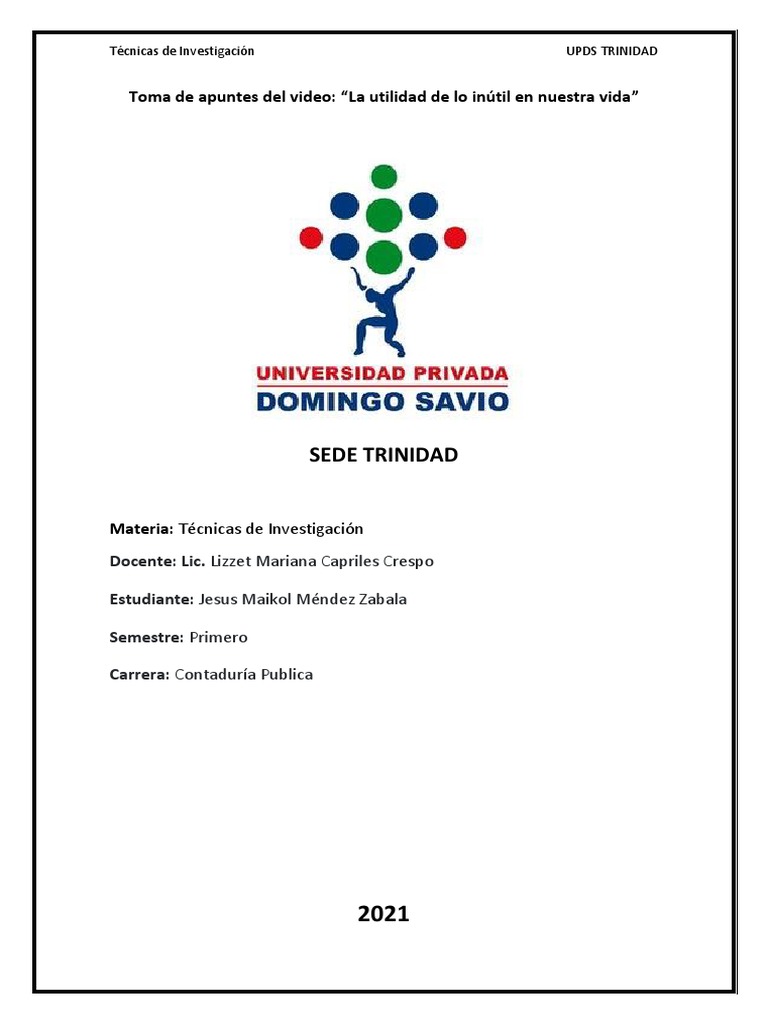 La utilidad de lo inútil en la educación | PDF
