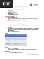 Pool Care Cheat Sheet | PDF | Water | Chemical Engineering
