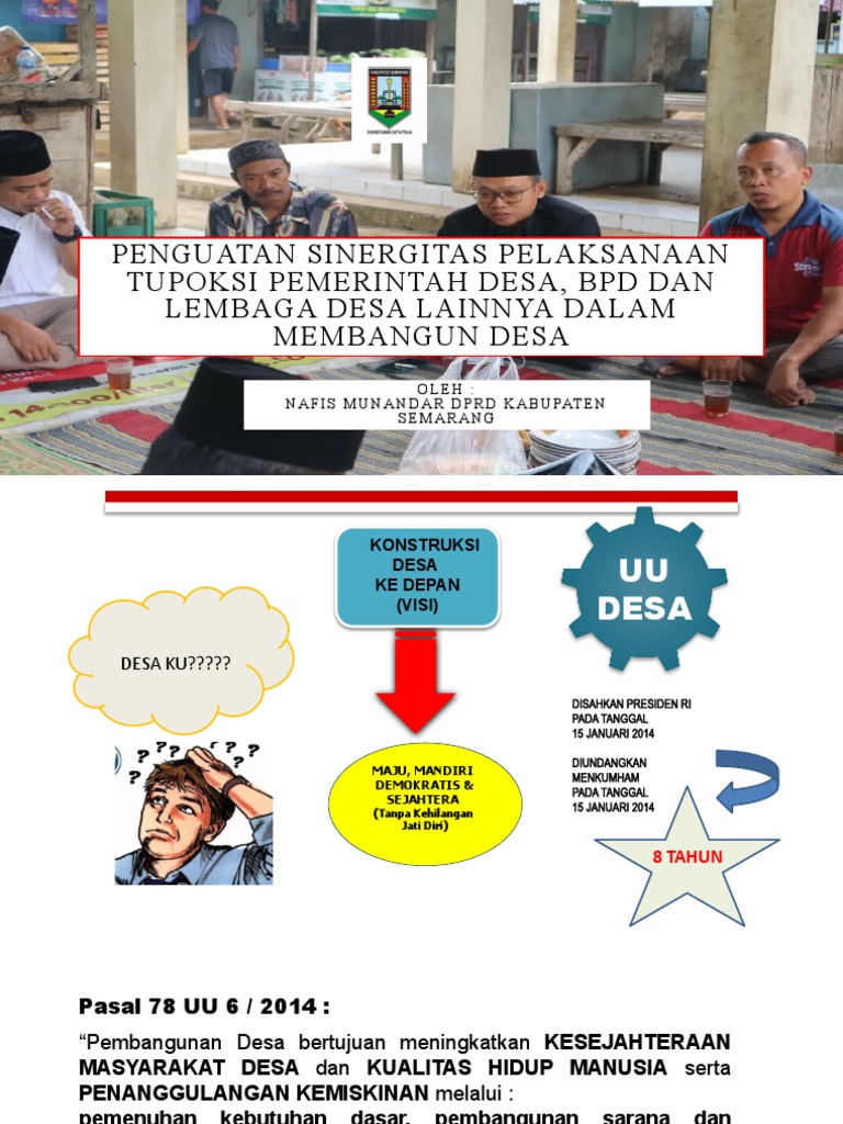 Sinergitas Pemerintah Desa dan BPD | PDF
