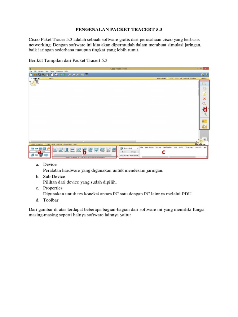 Pengenalan Packet Tracer | PDF