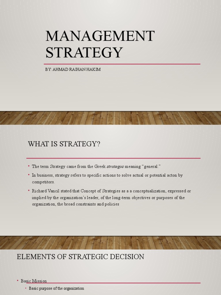 Strategy Management For Public Administration | PDF | Strategic ...