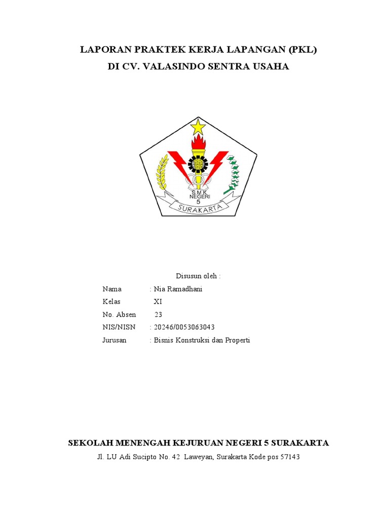 Laporan Praktek Kerja Lapangan | PDF Laporan Praktek Kerja Lapangan | PDF