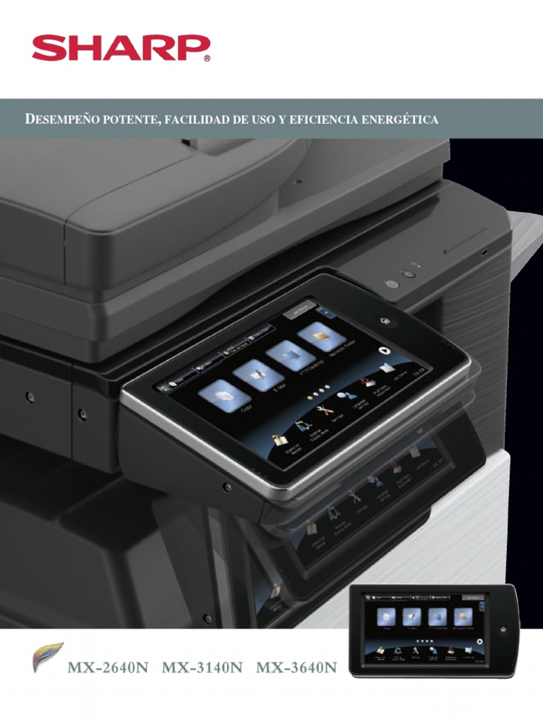 mx-2640 3140 3640n ESPAÑOL | PDF | Computación en la nube | Software de la aplicacion