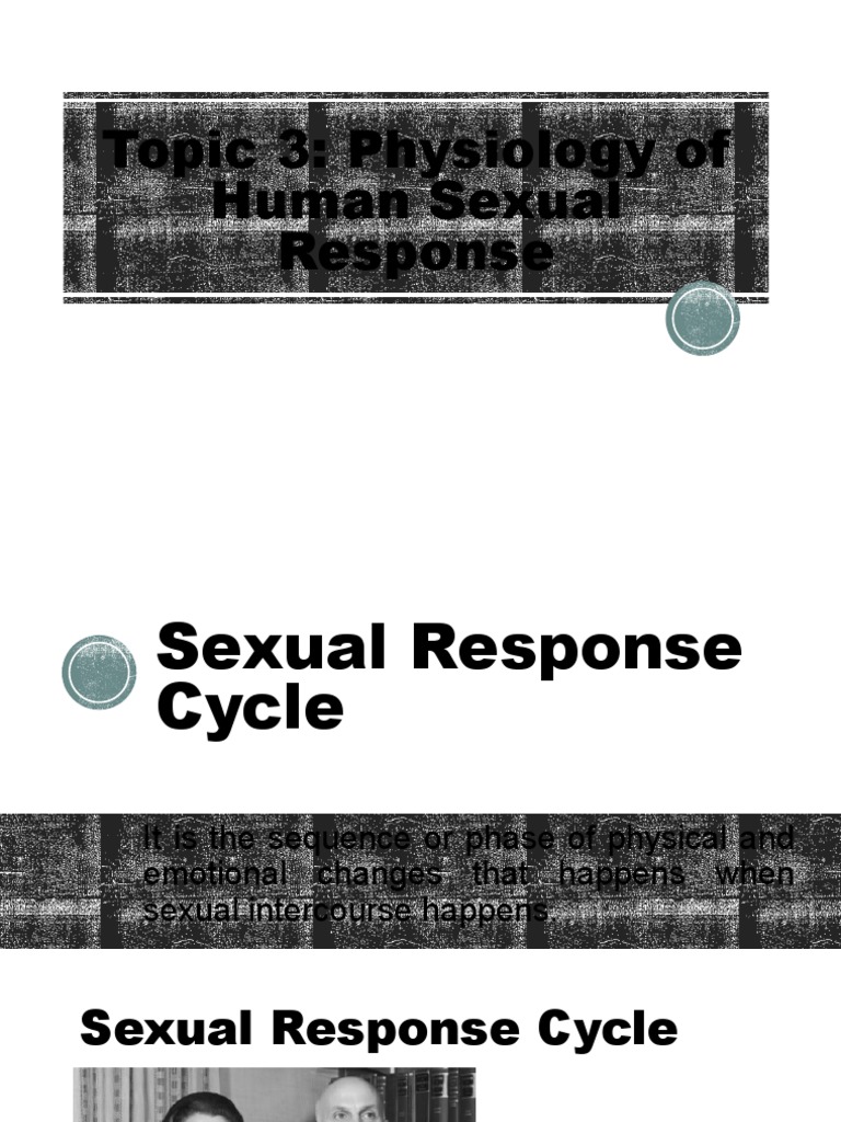 Human Sexual Response Cycle Explained | PDF