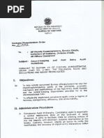 CAO 01 2019 - New BOC Audit Rules | PDF | Audit | Customs