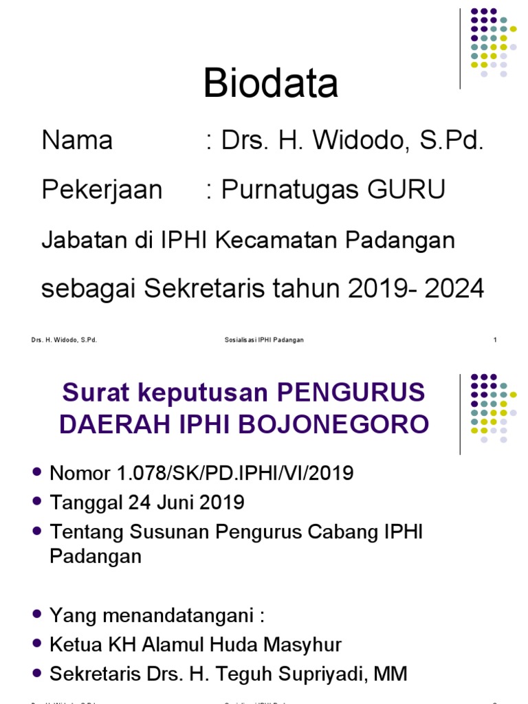 Program Kerja Iphi Padangan | PDF