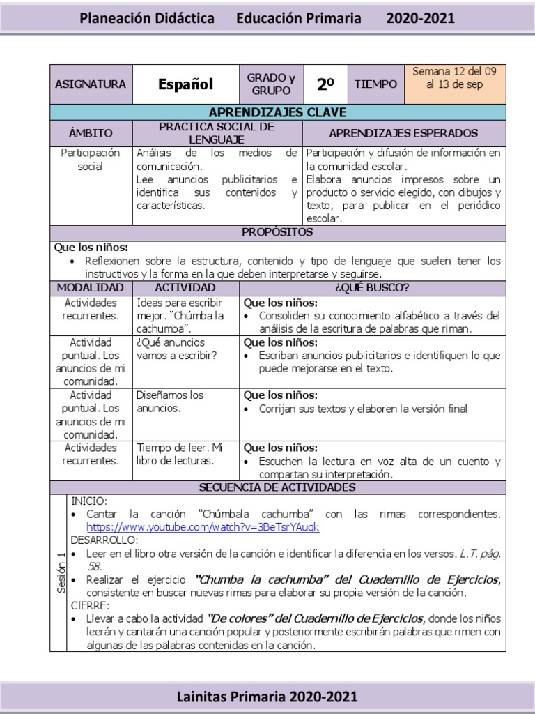 Proyecto Español | PDF | Aprendizaje | Cognición