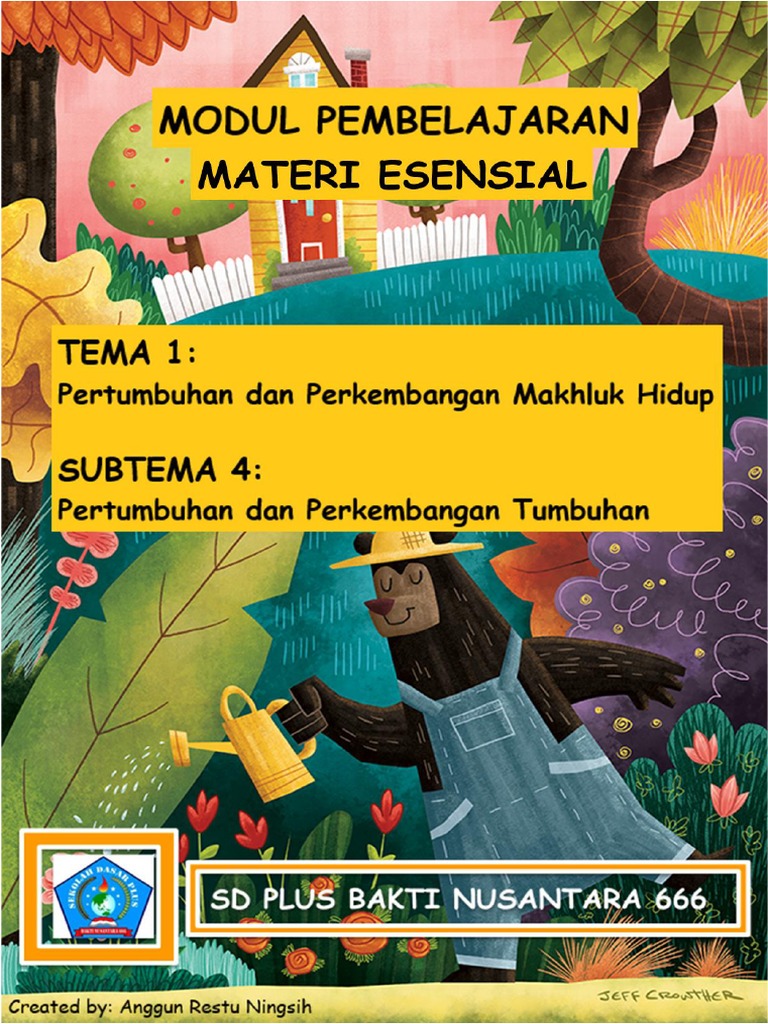 Modul Materi Esensial Tema 1 Subtema 4 | PDF