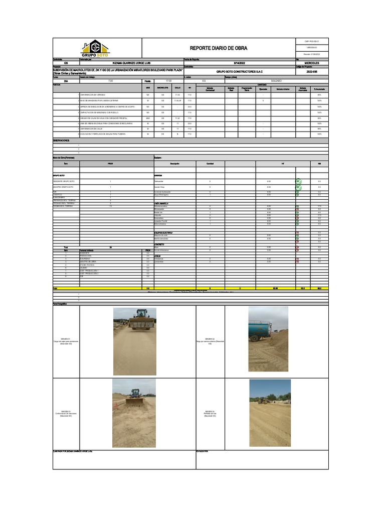 GS 14-09-22 | PDF | Equipos de construcción | Equipo industrial