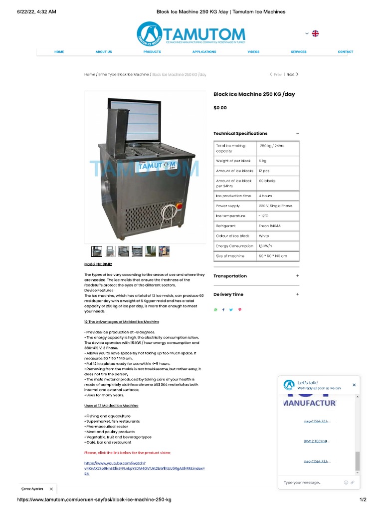 Tamutom 0.25 Metric Tons Per Day | PDF