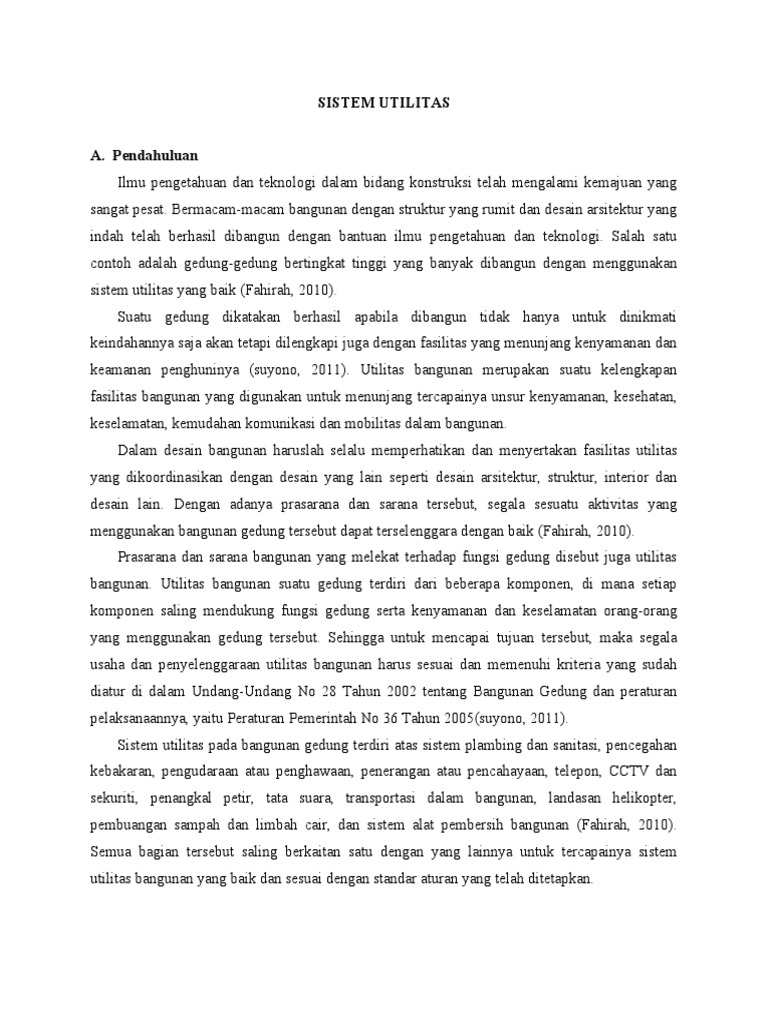 Pendahuluan Sistem Utilitas RS | PDF | Komputer