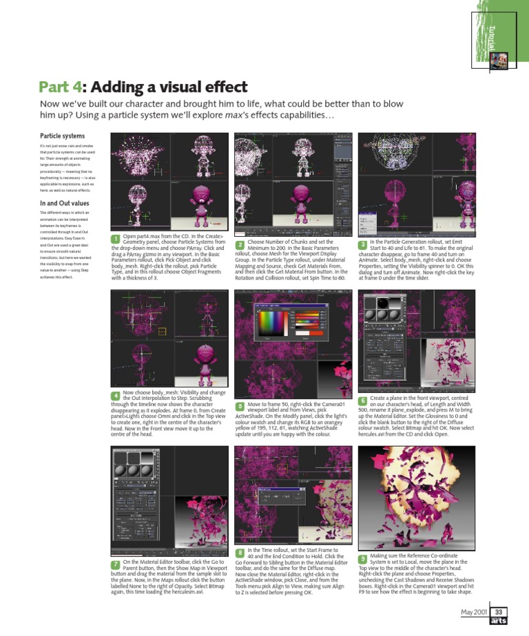 Part 4 Adding A Visual Effect | PDF | Areas Of Computer Science ...