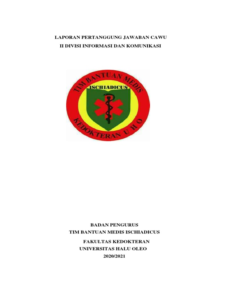 Laporan Pertanggung Jawaban Cawu 2 | PDF