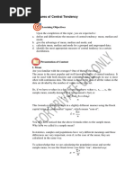 Grade 7-semi-detailed-lesson-plan-in-measure-of-central-tendency | PDF | Mean | Mode (Statistics)