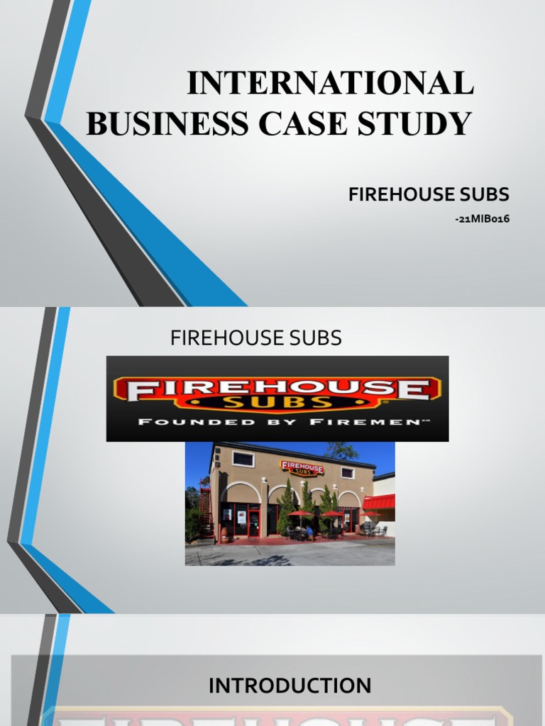 Firehouse Hubs Case Study.1 | PDF | Computing | Economies