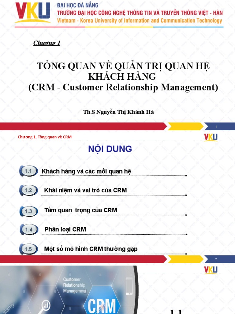 C1.tong Quan Ve CRM | PDF
