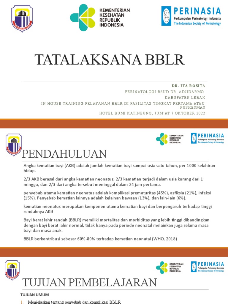 Tatalaksana BBLR | PDF