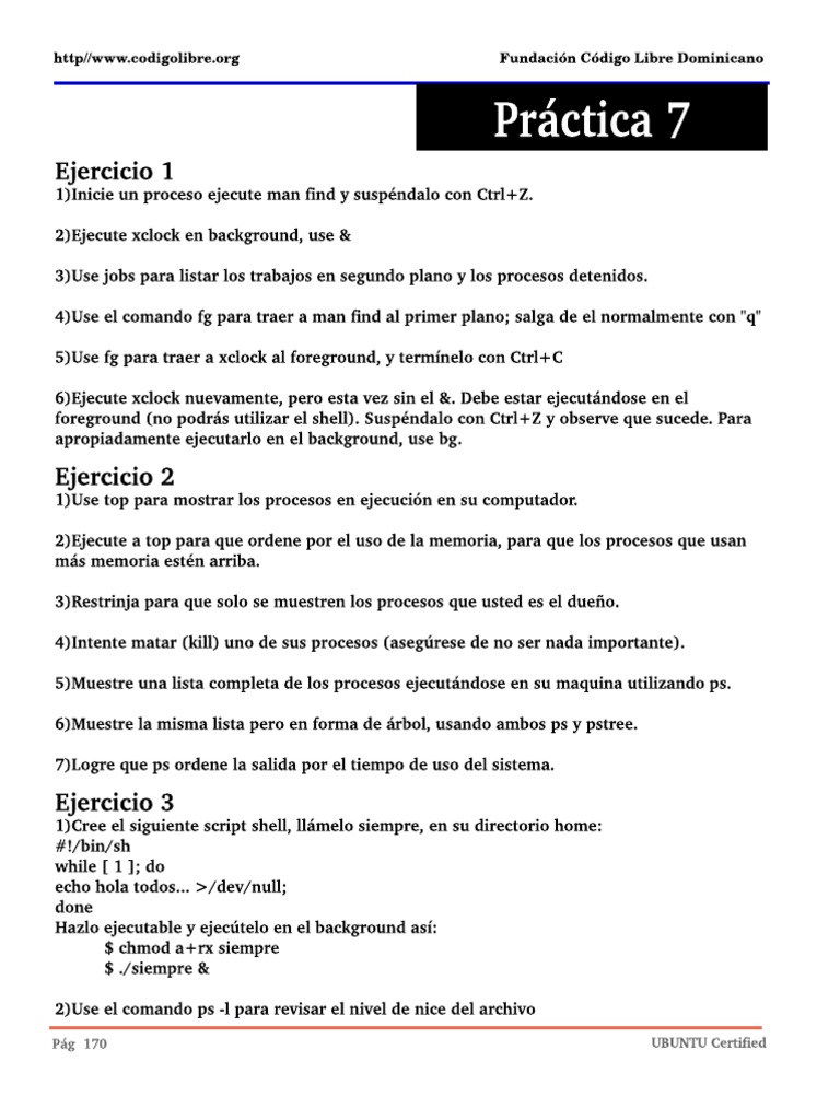 Practica Cap7 PDF SO3 | PDF