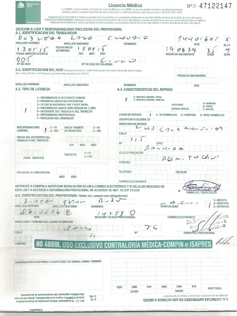 Licencia Medica | PDF
