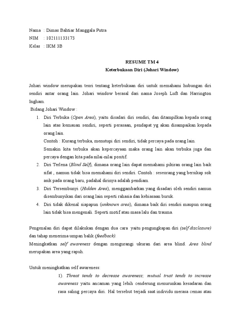 Resume TM 4 - Dimas Bahtiar Manggala Putra | PDF